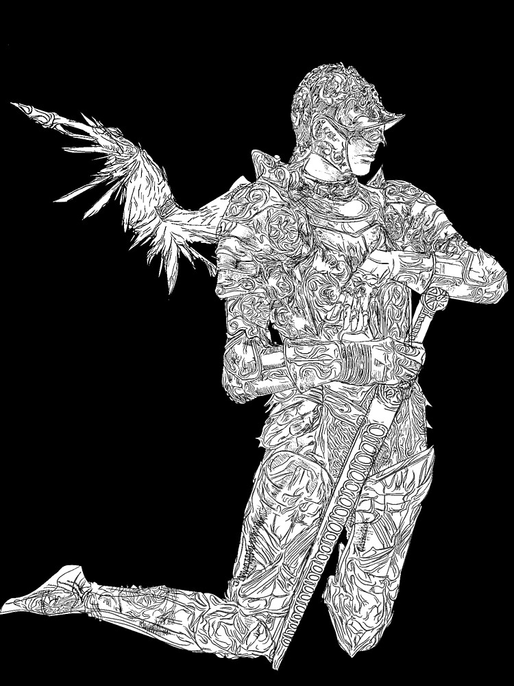 "Sun Knight" Art Print for Sale by madradiohead | Redbubble