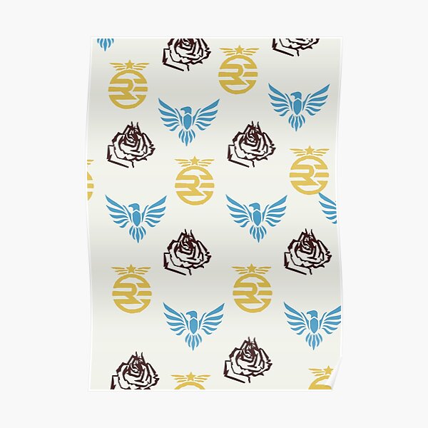 "Legend pattern" Poster by whoviandrea | Redbubble