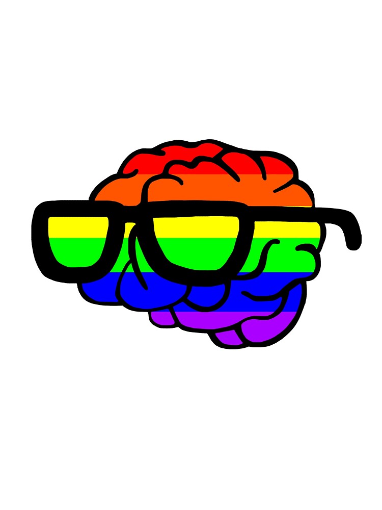 "Logan Sanders Gay Pride Symbol " Sticker by Jerasings | Redbubble