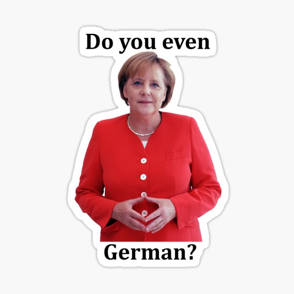 Merkel Stickers | Redbubble