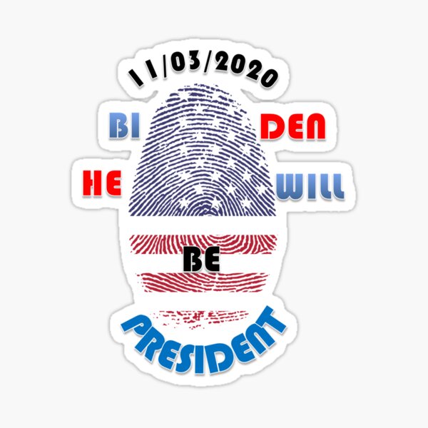 "Joe Biden for President" Sticker for Sale by JanP82 | Redbubble