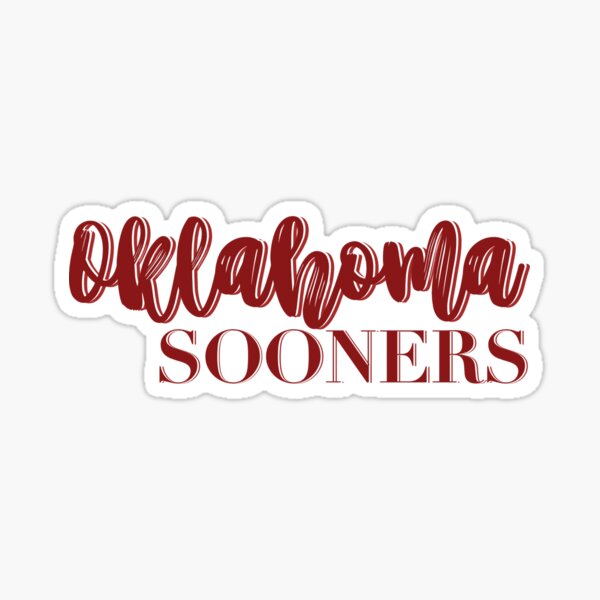 Oklahoma Sooners Stickers | Redbubble