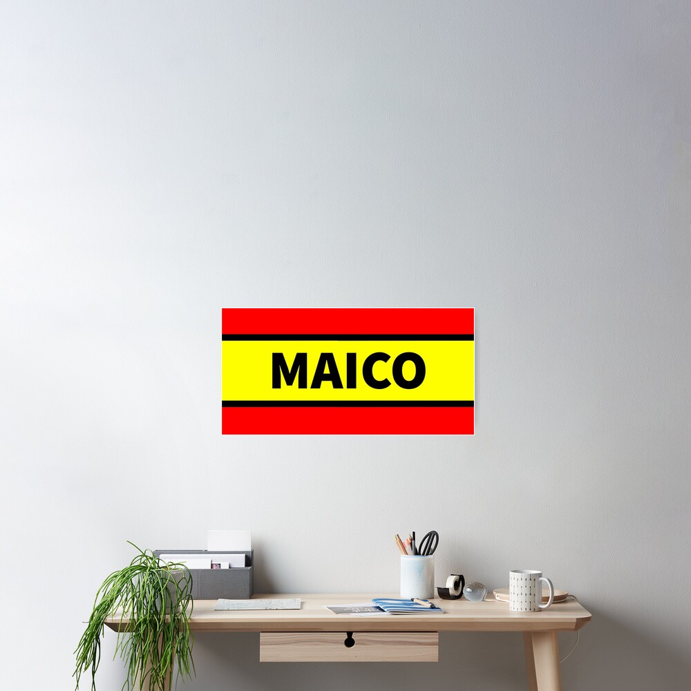 "Maico MX logo " Poster for Sale by Christian-Parry | Redbubble