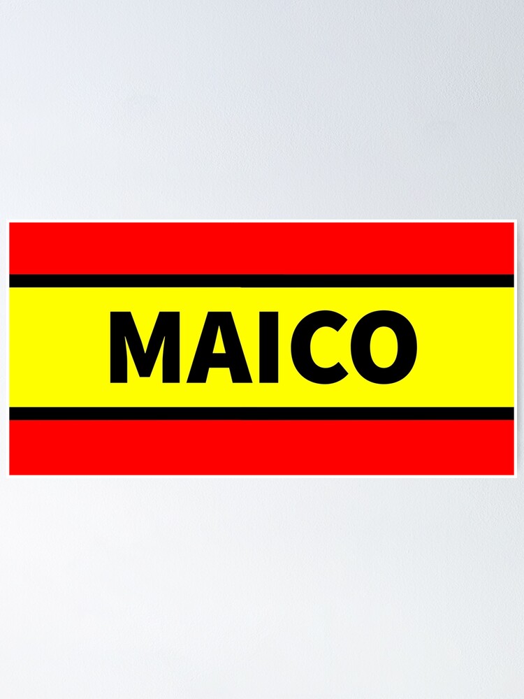 "Maico MX logo " Poster for Sale by Christian-Parry | Redbubble