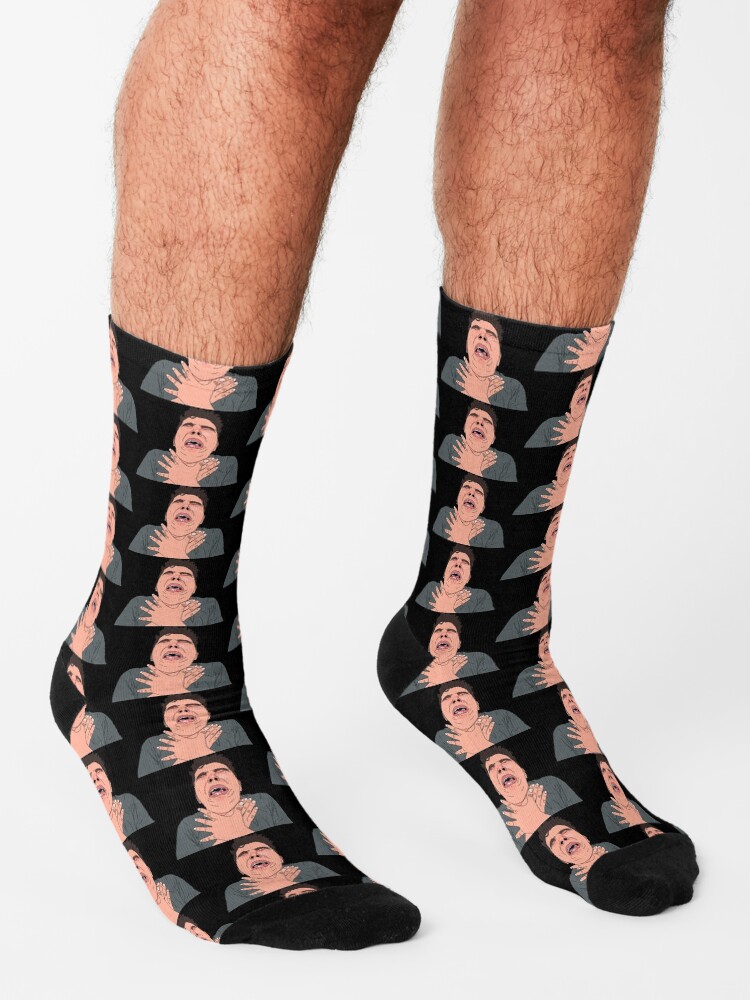 "nikocado avocado cry meme" Socks for Sale by OrcQuartz | Redbubble