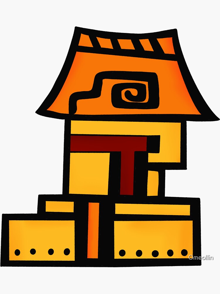 "Calli/House symbol" Sticker for Sale by Omeollin | Redbubble