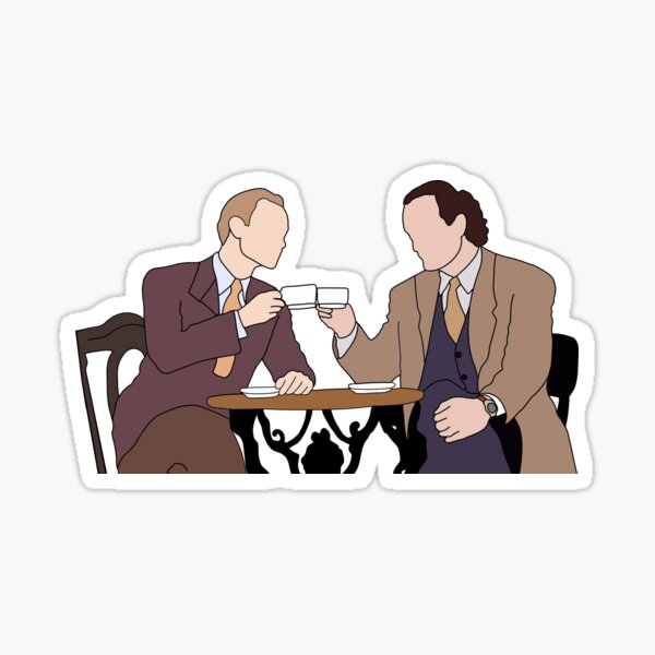 "niles and frasier" Sticker for Sale by aluap106 | Redbubble