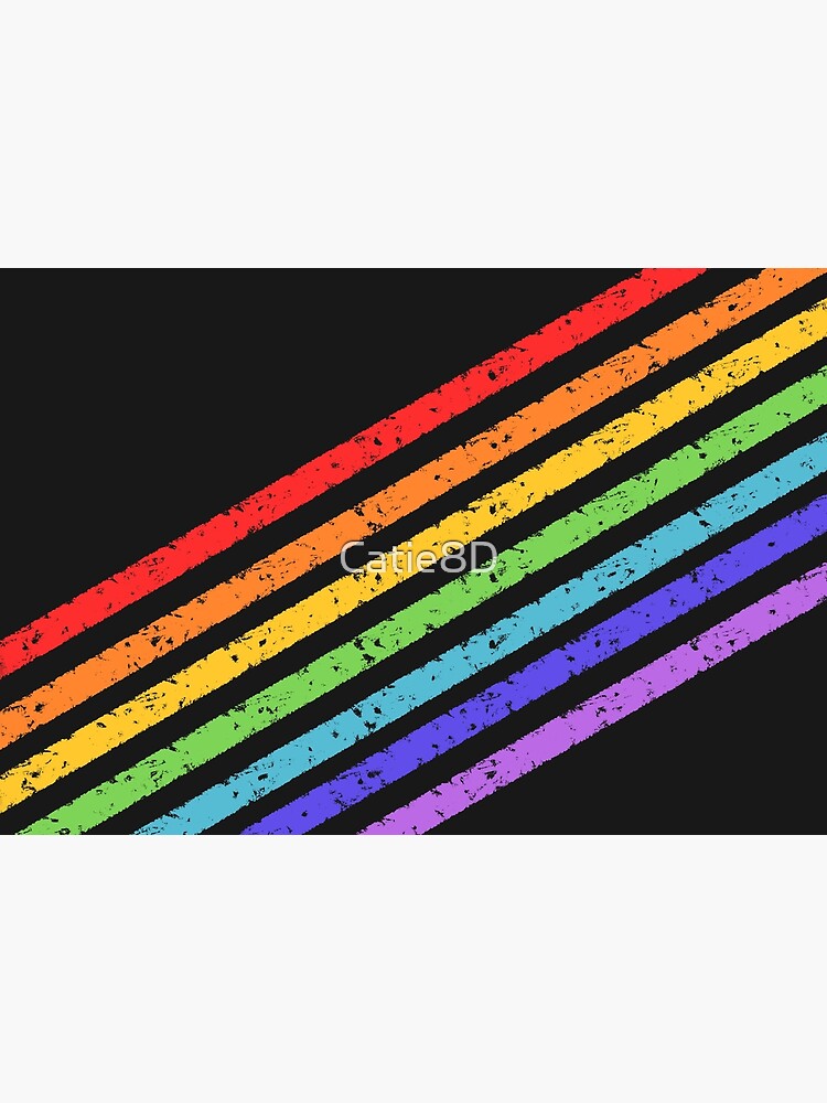 "Pride Lines" Poster by Catie8D | Redbubble