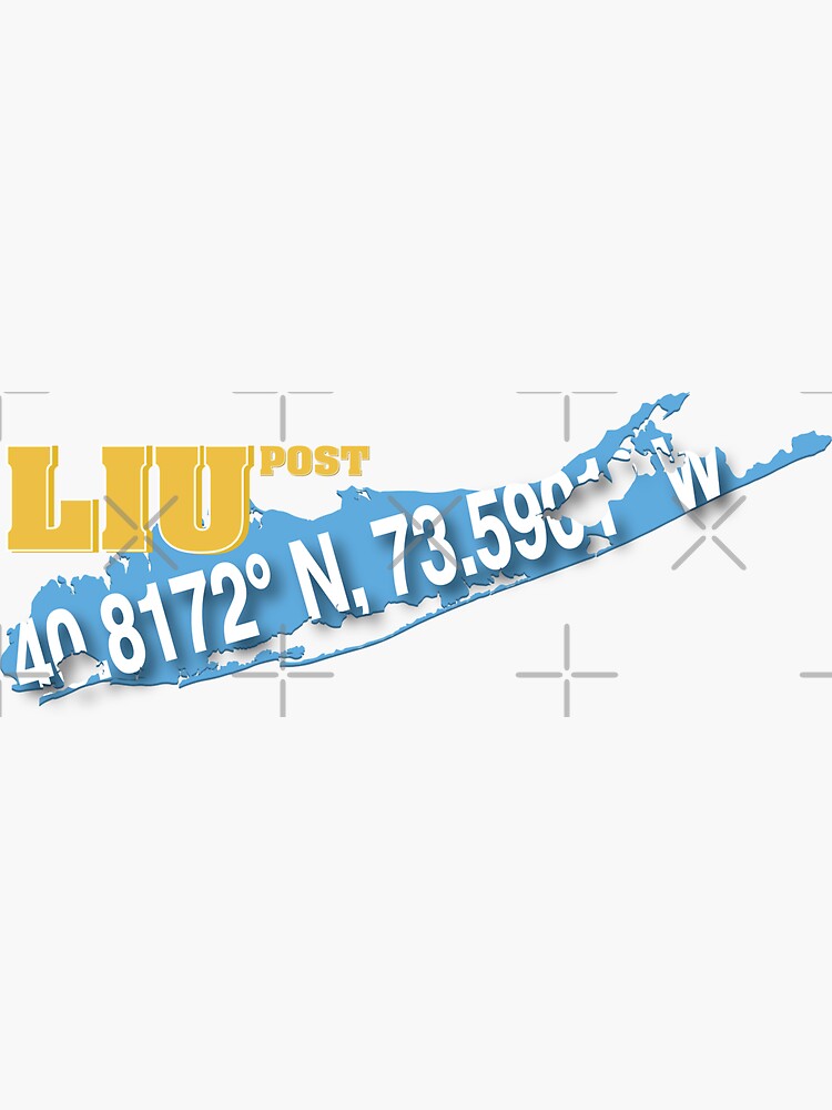 "LIU post sharks" Sticker by Atelier58 | Redbubble