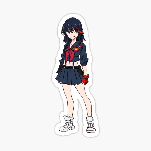 "Ryuko Matoi" Sticker for Sale by CheDesigns | Redbubble