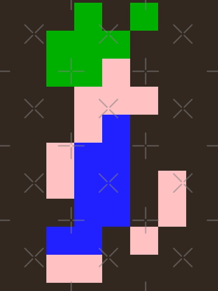 "Lemmings DOS game (lemming)" T-shirt for Sale by hangman3d | Redbubble ...