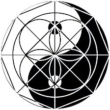 "Kenpo Universal Pattern Yin Yang" Stickers by onezenmom | Redbubble