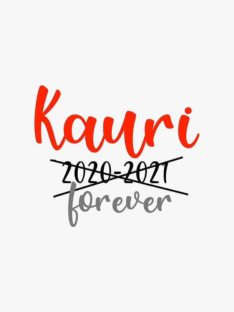 "Kauri" Sticker by laurensafra | Redbubble