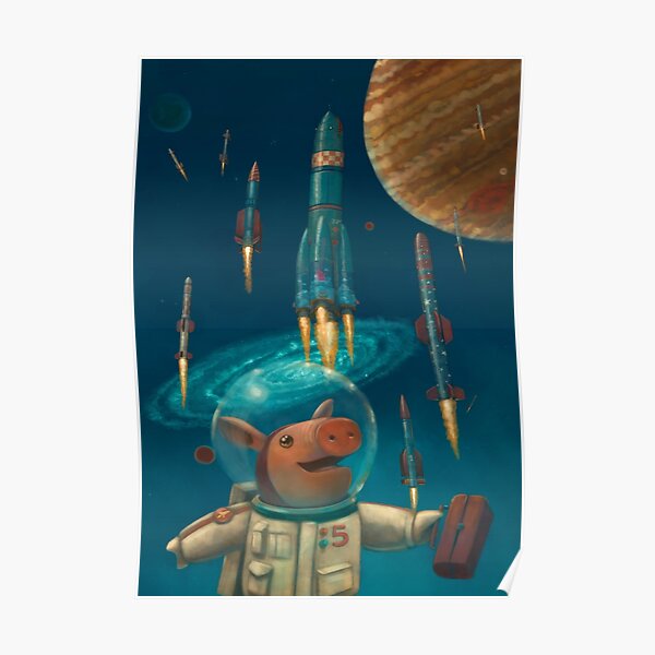 " contemplate outer space and its infinite possibilities." Poster by ...