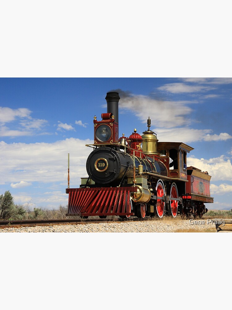 "Steam locomotives "119"" Poster by PhotoJunky | Redbubble