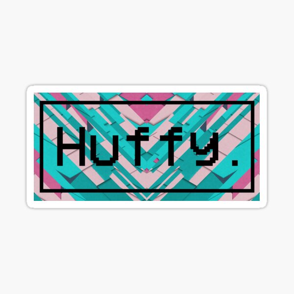 "Huffy." Sticker for Sale by baconmastery | Redbubble