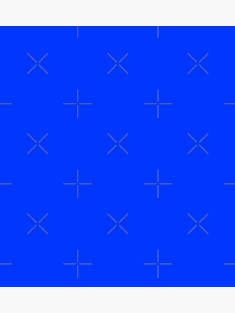 "Bright Electric Blue Ocean Sincerity Block Color" Poster by SeaNympth ...