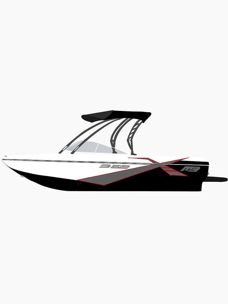 "Mb boat " Sticker for Sale by sydneykmoutier | Redbubble
