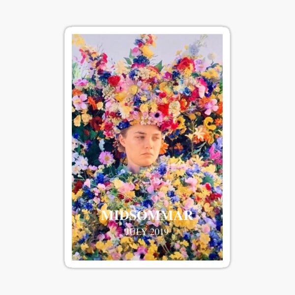 "MIDSOMMAR ALTERNATE PROMO POSTER" Sticker for Sale by elladitraglia ...