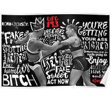 Ronda Rousey: Posters | Redbubble