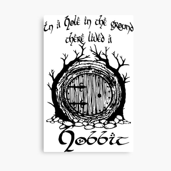 Hobbit Canvas Prints Redbubble