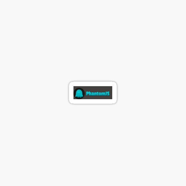 Phantomjs Headless Browser Sticker By Onnimonni Redbubble