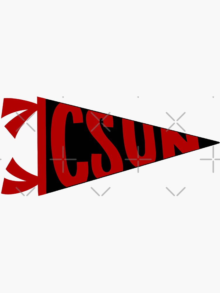 "Cal State Northridge CSUN Pennant " Sticker for Sale by mbusfield ...