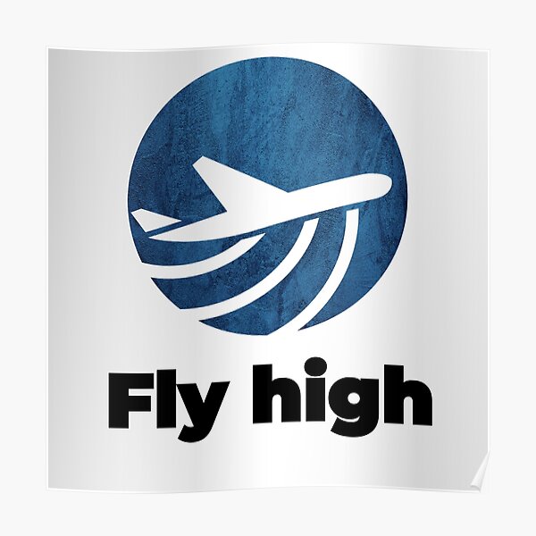 "Aeroplane of flight Designed Fly high" Poster for Sale by satyajit30 ...