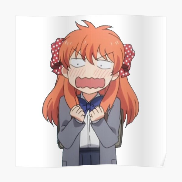 "shocked Chiyo " Poster for Sale by snailhunter66 | Redbubble