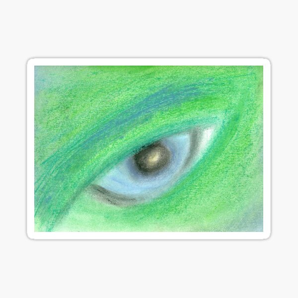 "Eye See" Sticker by Twinhorse | Redbubble