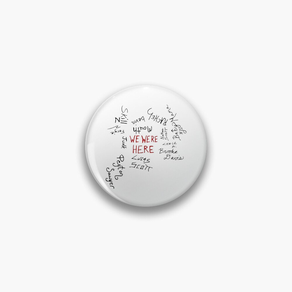 "We Were Here" Sticker for Sale by heatherkrenek | Redbubble