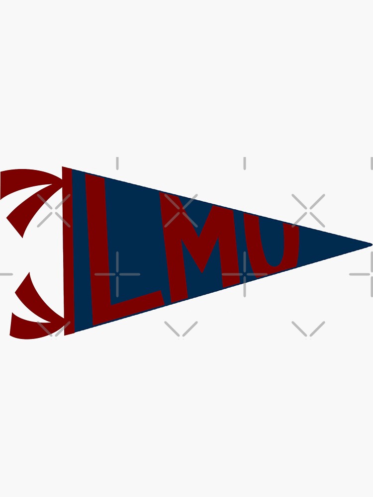 "Loyola Marymount University LMU Pennant" Sticker for Sale by mbusfield ...