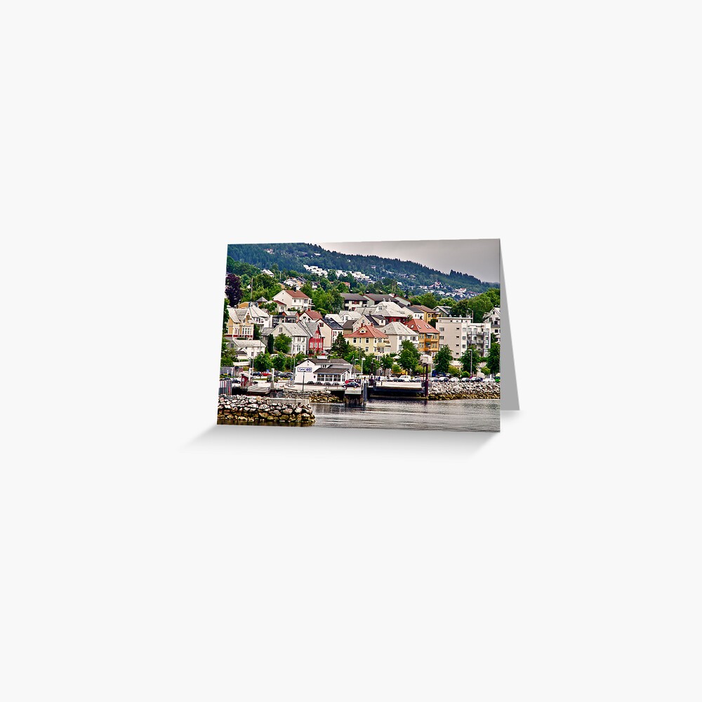 "Pretty Molde, Norway" Greeting Card for Sale by gerdagrice | Redbubble