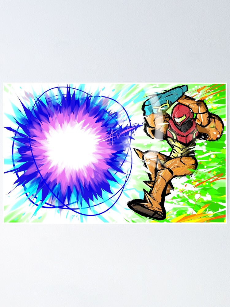 "Samus | Charge Beam" Poster by ishmam | Redbubble