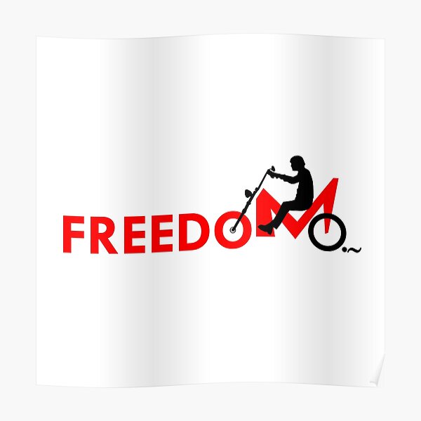 " the freedom to ride a motorcycle. I have never been on a motorcycle ...