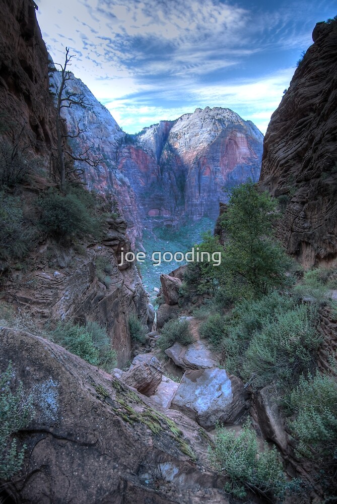 "Angel's landing" by joe gooding | Redbubble