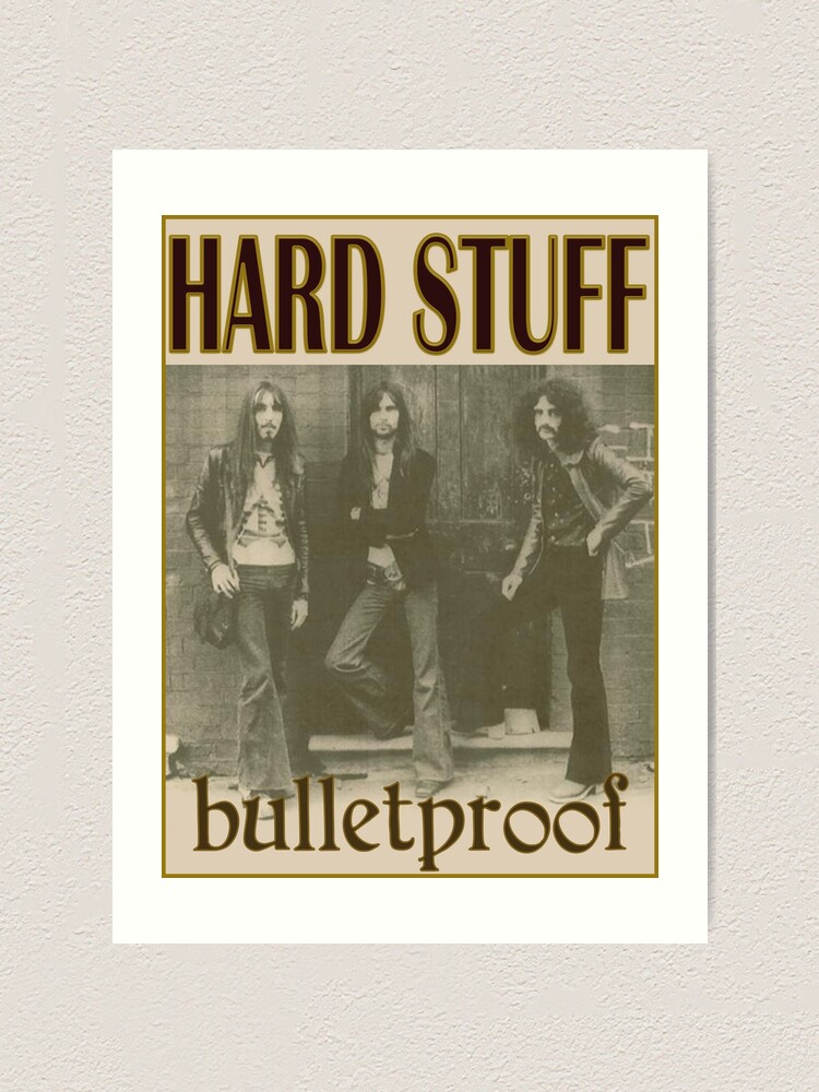"Hard Stuff Bulletproof" Art Print for Sale by artbymo | Redbubble