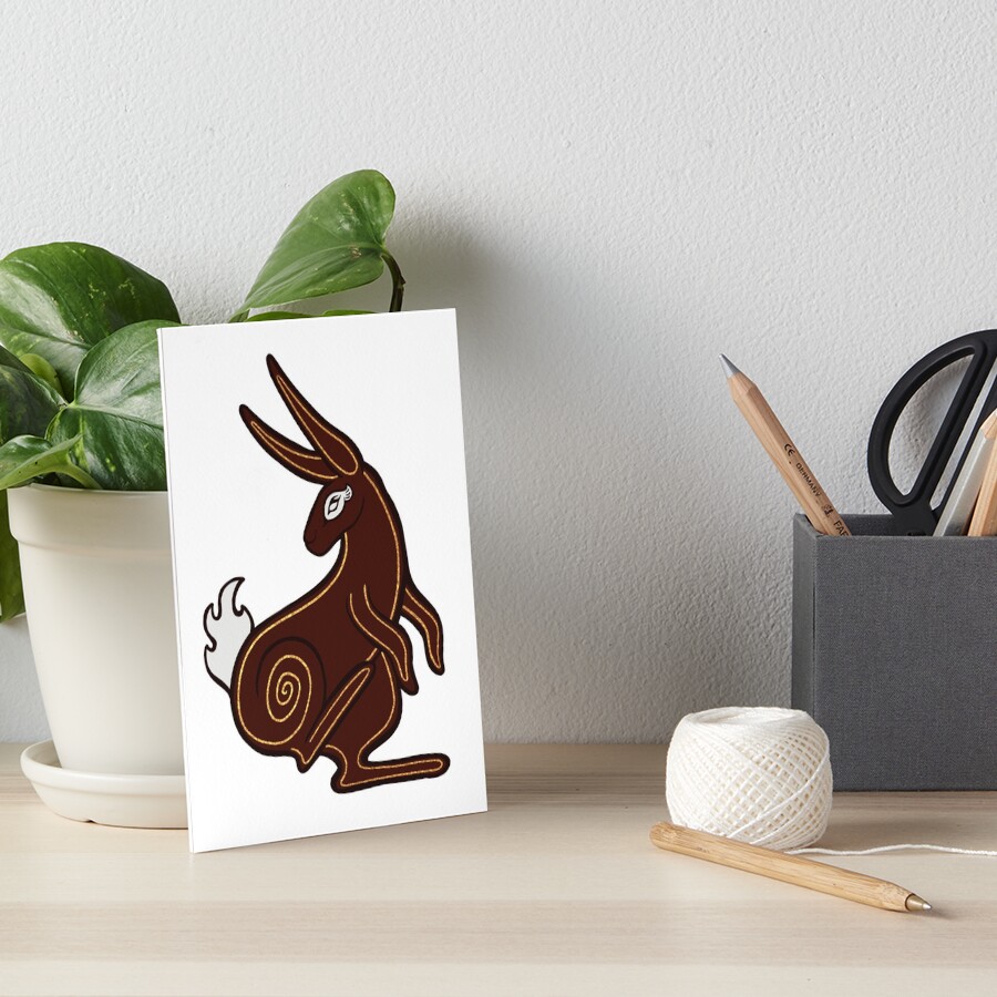 "El-Ahrairah, Prince of the Rabbits - Watership Down Fan Art" Art Board ...