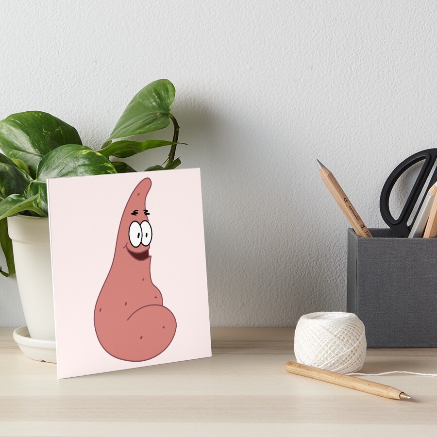 "Patrick With No Arms Or Legs" Art Board Print for Sale by yellowwpaint ...