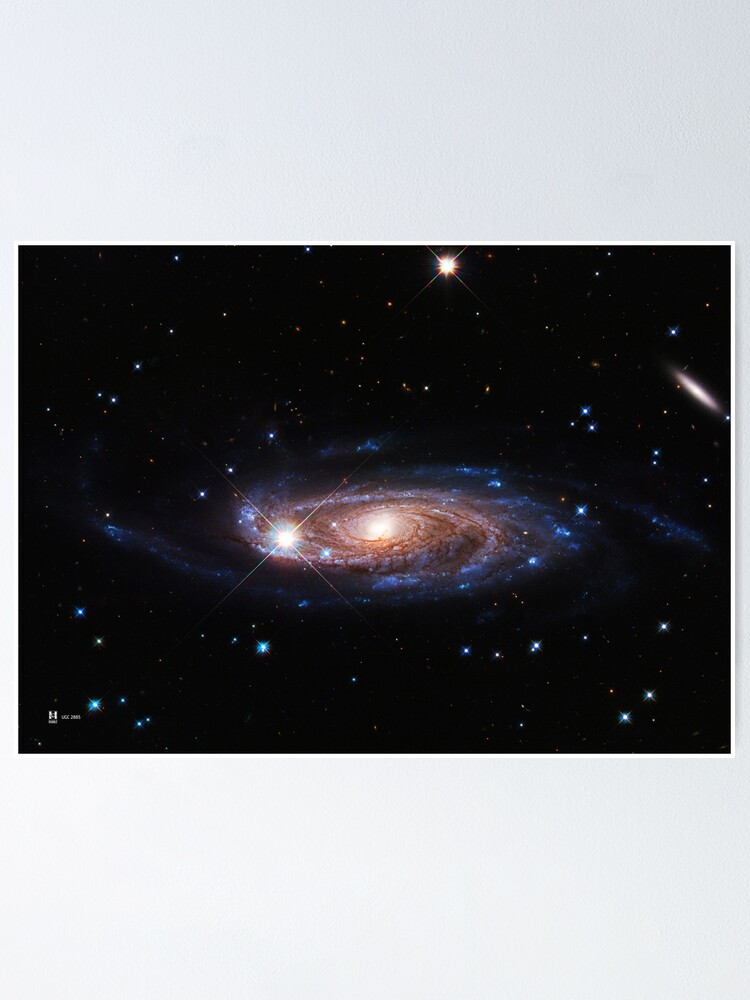 "Hubble Telescope: UGC 2885 galaxy" Poster for Sale by SynthWave1950 ...