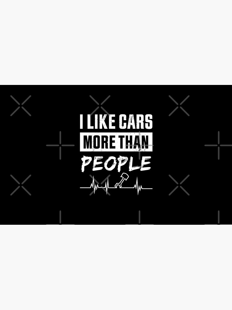 "Ich mag Autos mehr als Menschen Geschenk für Autoenthusiasten & Tuner ...