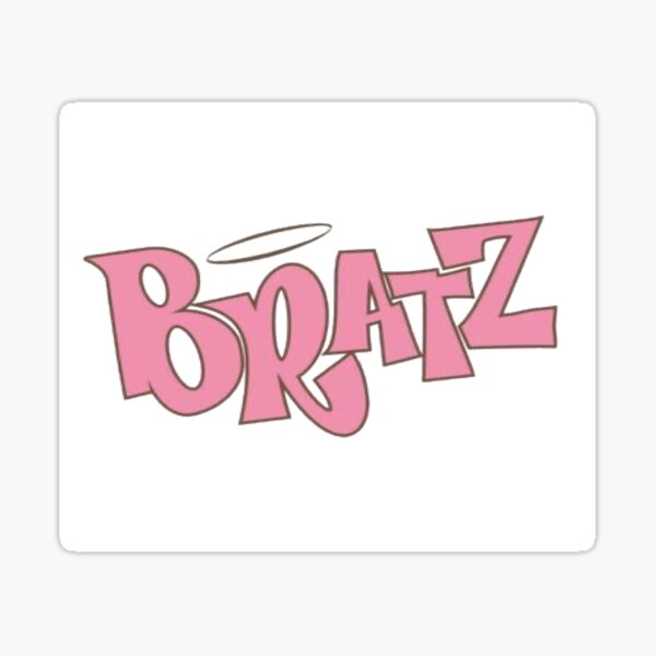 "BRATZ Logo" Sticker for Sale by aesthetics4me | Redbubble