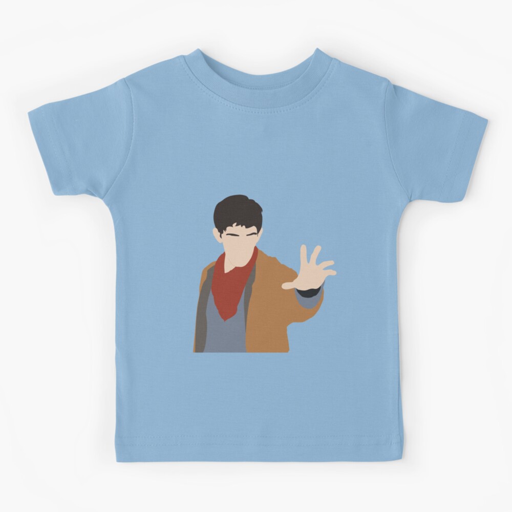 "BBC Merlin Silhouette" Kids T-Shirt for Sale by OutlineArt | Redbubble