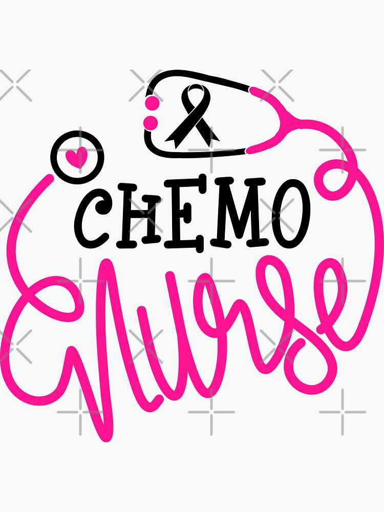 "Cancer Ribbon Chemo Nurse - Chemotherapy Nursing Department ...