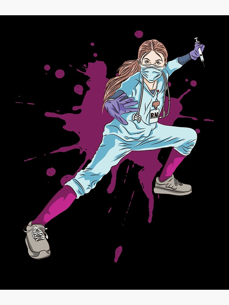 "Nurse Ninja - Nursing Student Ninja Nursing School Nurse Medical ...