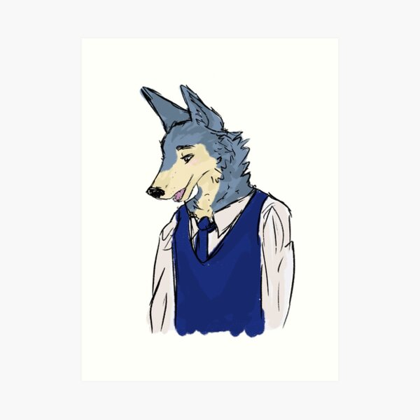 "Legoshi -Beastars" Art Print for Sale by Ashlynnartistry | Redbubble