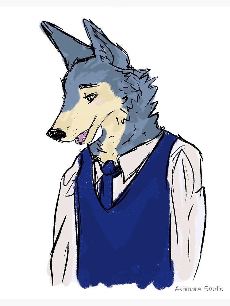 "Legoshi -Beastars" Art Print for Sale by Ashlynnartistry | Redbubble