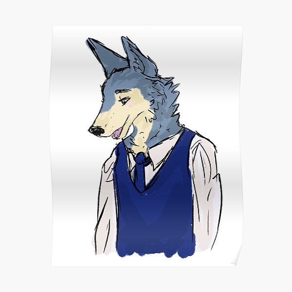 "Legoshi -Beastars" Poster for Sale by Ashlynnartistry | Redbubble