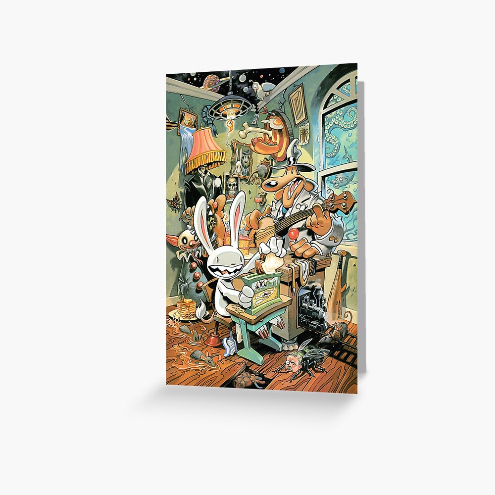 "Sam and Max" Poster by Purpleworld1 | Redbubble