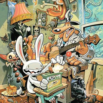 "Sam and Max" Essential T-Shirt by Purpleworld1 | Redbubble
